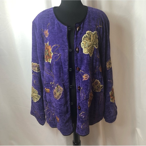 indigo moon | Jackets & Coats | Euc Lined Indigo Moon Jacket | Poshmark